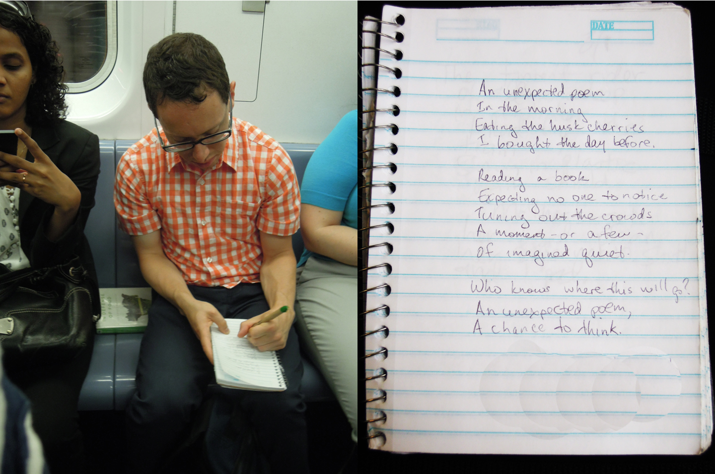 An Unexpected Poem: Jeremy S - Poems by New Yorkers