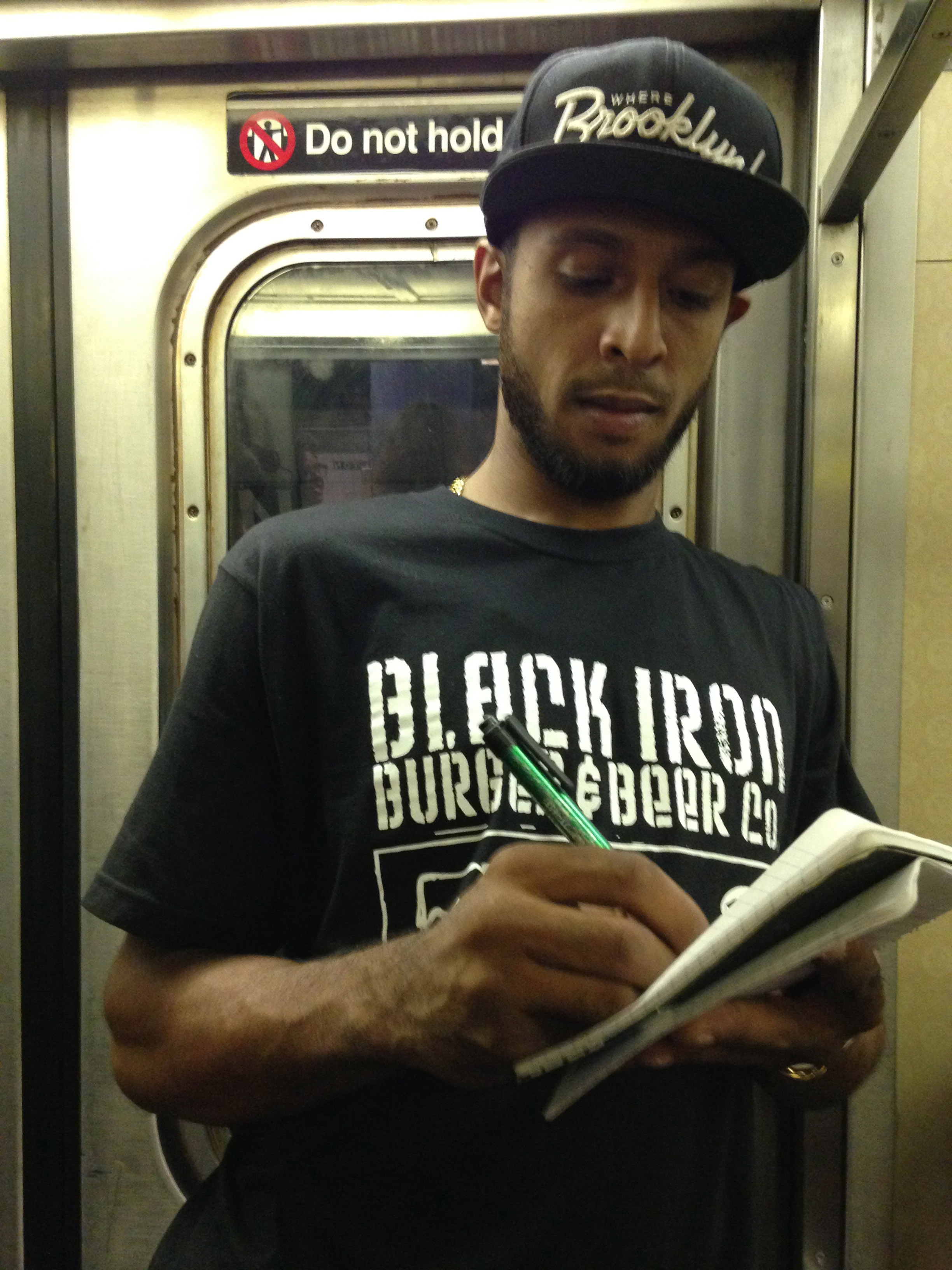 Lost on the Train: Nasir A. - Poems by New Yorkers